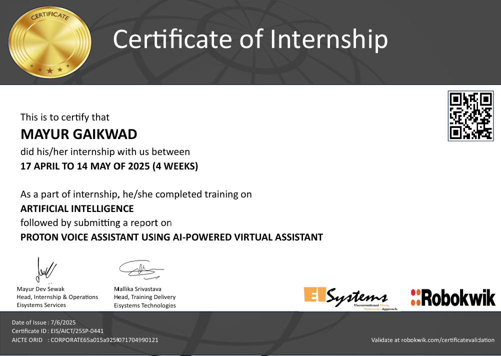 Portfolio | MAYUR GAIKWAD